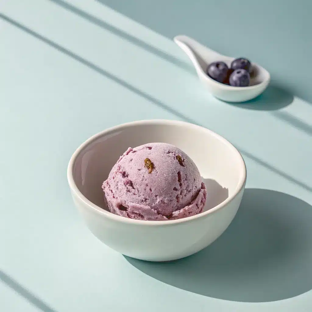 Blueberry Cardamom Coconut Milk Ice Cream | Remixology